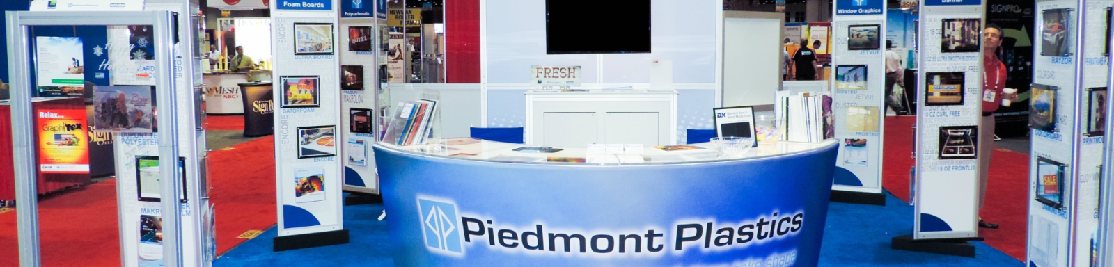 Trade Show Booths | Plastic Materials for Displays